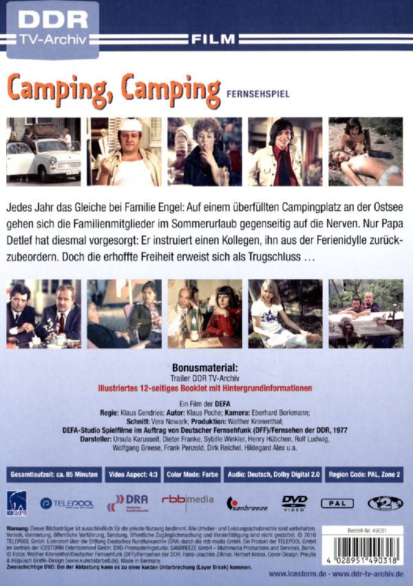 Camping, camping (1977) DDR TV-Archiv - CeDe.com