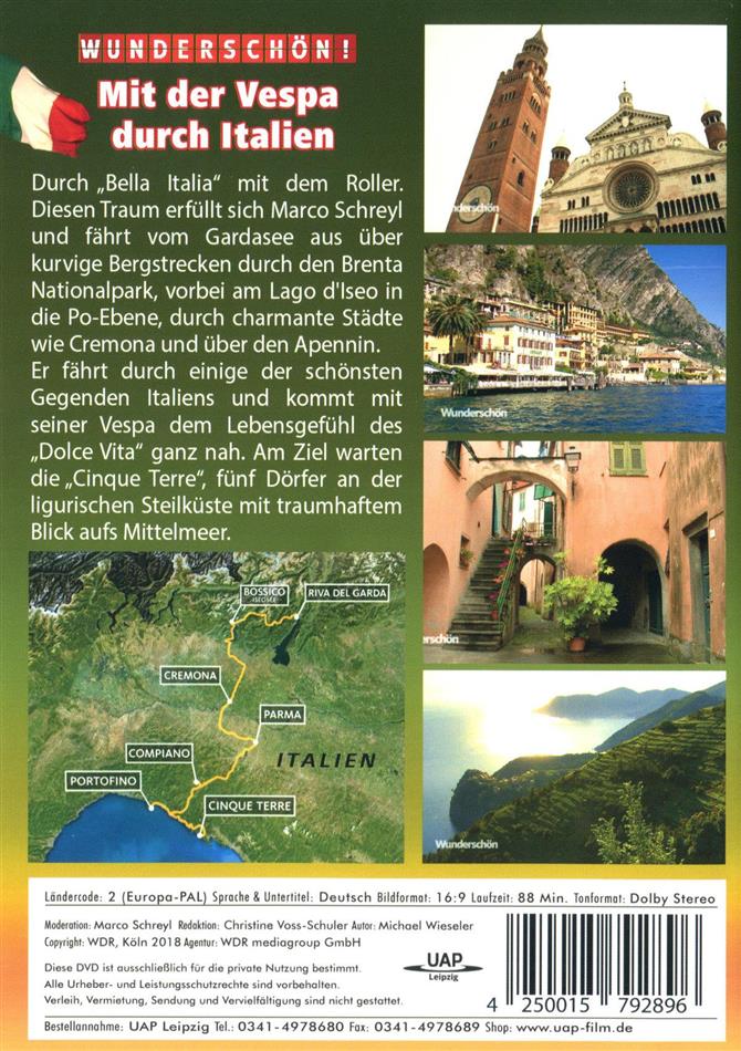 Mit Der Vespa Durch Italien